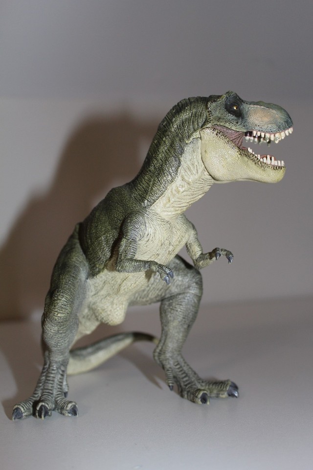 Retired 2005 Papo T Rex Tyrannosaurus Rex Dinosaur Figure Toy Moving ...