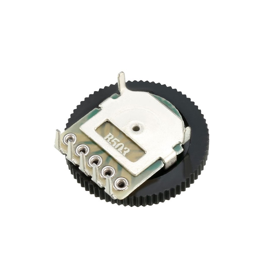 20Pcs 50K Ohm Dial Wheel Potentiometer for Audio Stereo Volume Switch ...