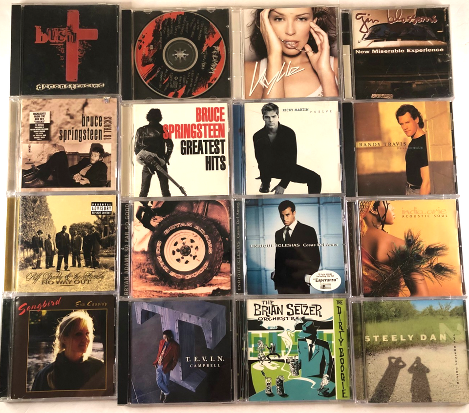 CD's Pick Choose your own-LOT #18P-Country, Rock, Rap, R&B-Combined S/H ...