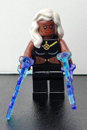 LEGO Super Heroes Storm Minifigure w/Lightning X-Men 76022 sh116 | eBay