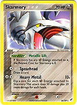 Pokemon EX Deoxys Rare Card - Skarmory 26/107 | eBay