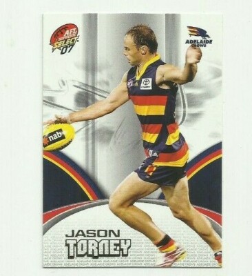 2007 AFL select SUPREME ADELAIDE CROWS JASON TORNEY # 13 CARD | eBay ...