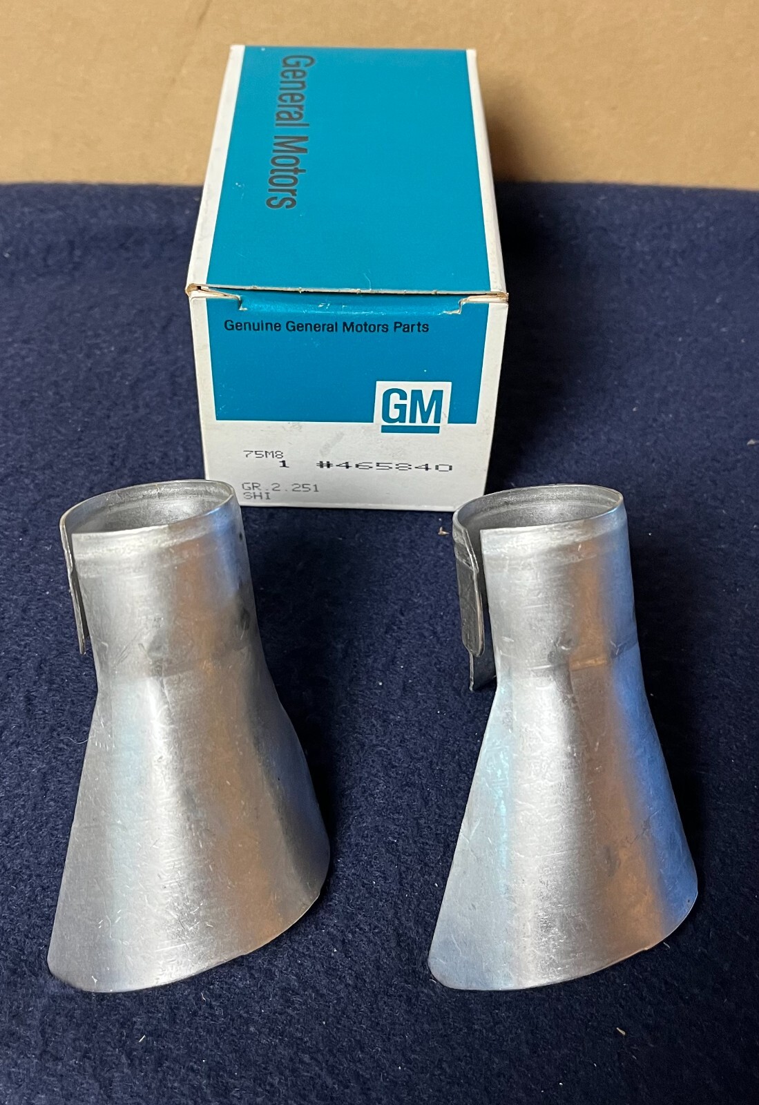 Chevrolet big block spark plug heat shields - 1970-74 NOS GM#465840 | eBay