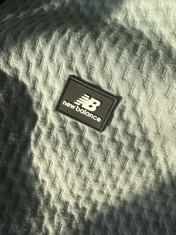 New Balance Zip Up Fleece Hoodie Mens Size Medium Turquoise Green | eBay