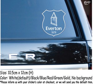 Everton FC Car Stickers England Football Club Stickers Decals Best ...
