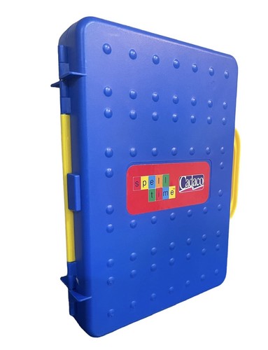 RARE Cadaco Spell Time Alphabet Learning Tile Activity Game 3+ Minor ...