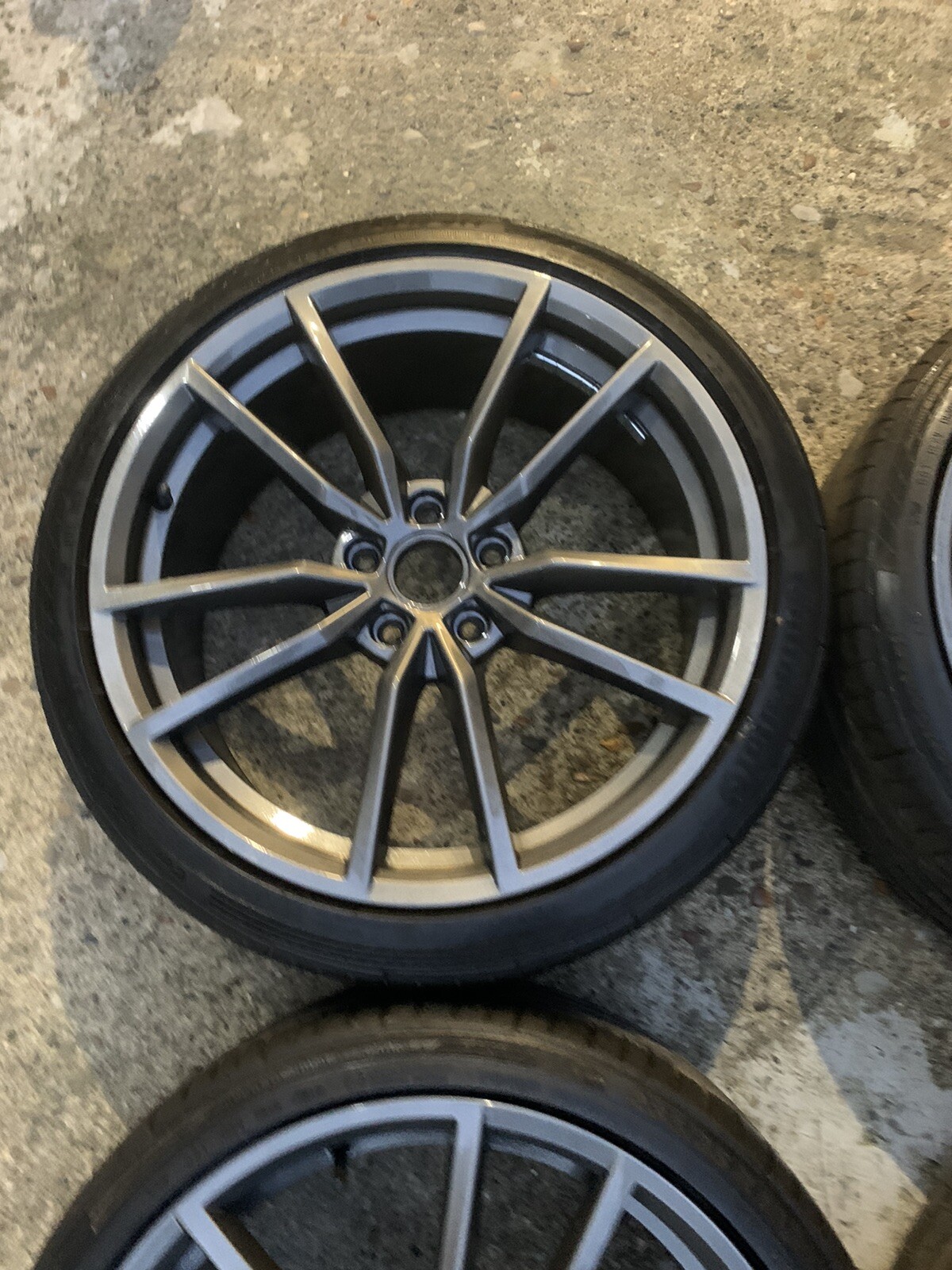 GENUINE GOLF R PRETORIA 19” INCH ALLOY WHEELS 5G0 601025AJ GTI GTD 5 X ...