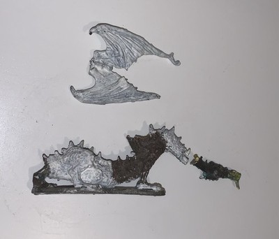 Zombie Dragon/Warhammer/Citadel Miniatures/Ral Partha/Oldhammer/Undead ...