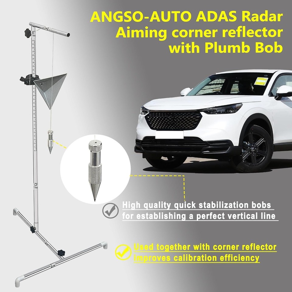 Radar Aiming Reflector Target ADAS Calibration Tool For Honda Toyota ...