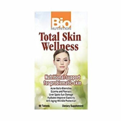 Total Skin Wellness 60 tabs By Bio Nutrition Inc | eBay