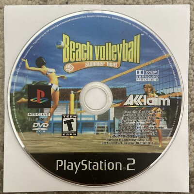 🔥 Summer Heat Beach Volleyball (PlayStation 2 PS2, 2003) Good Disc Only ...