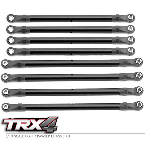 Alum F & R Tie Rod Wheelbase 313mm For TRAXXAS 1/10 TRX-4 AXIAL SCX10 ...