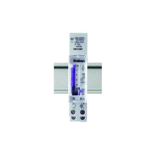 Theben 0176240 Minuteur À Quartz 1 Canal Programme Journalier 230V ...