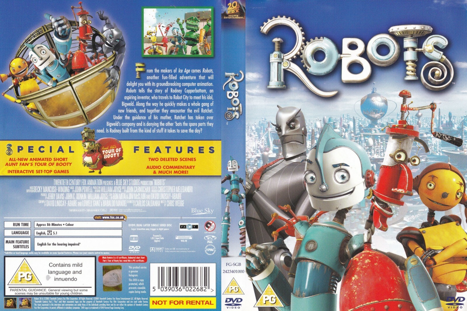 Robots Dvd 2005