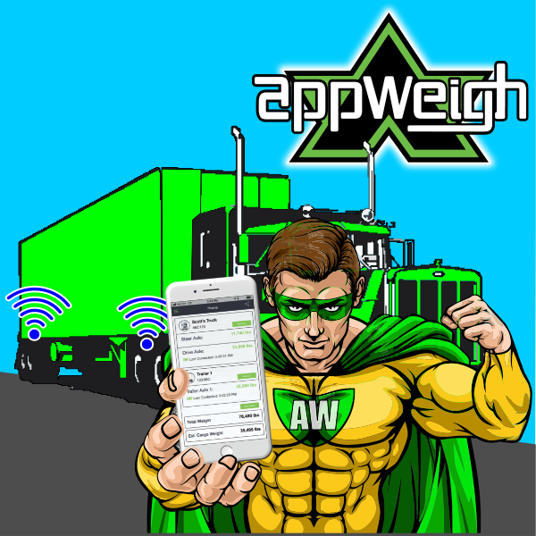 AppWeigh Bluetooth Onboard Truck Scale & Free App | eBay