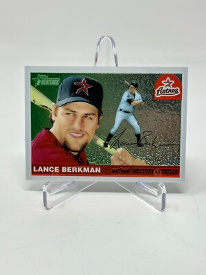 2004 Topps Chrome Heritage Baseball Lance Berkman Card #TH33 #0981/1955 ...