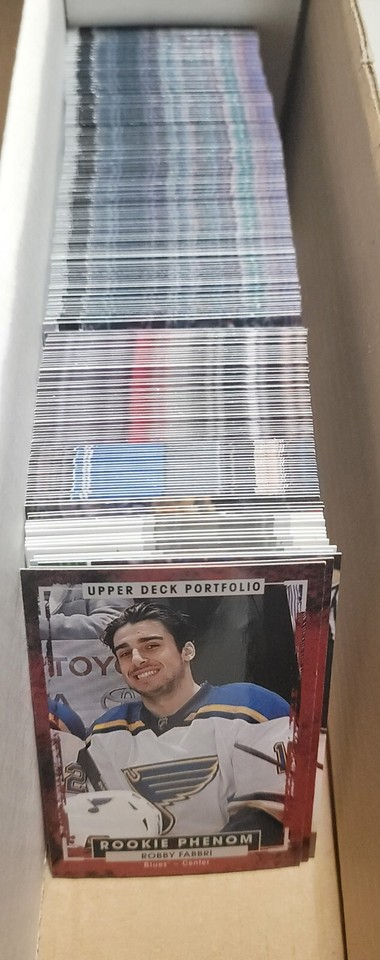 Lot of (265+) ROBBY FABBRI Card Collection w/Rookie Insert Included+ ...