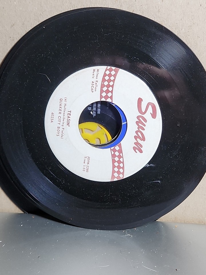 25 Early Mixed Label Vintage 45 RPM Records 50s & 60s Nice Condition ...