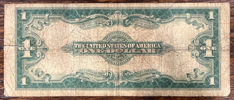 $1 Silver Certificate • Large Note • Horse Blanket Note • Series of ...