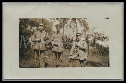 Foto, Nachl. Fliegering.Pelletier, Soldaten/Flugzeugmonteure im WK1 ...
