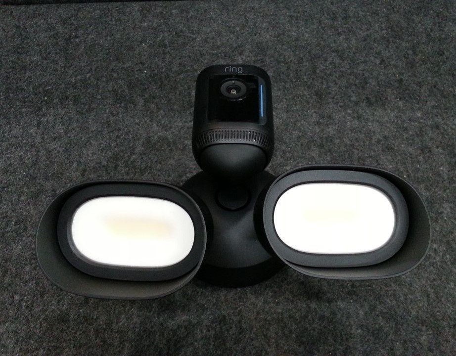 RING Floodlight Cam Wired Pro With 3D Motion Detection Black | eBay