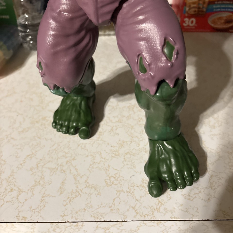 Marvel Disney Avengers Talking The incredible Hulk 15" Figure WORKS | eBay