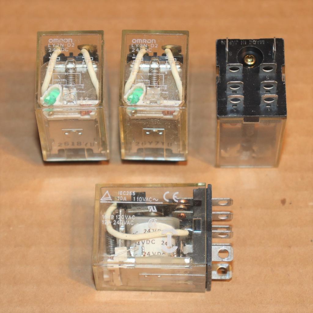One Omron LY2N-D2 24VDC Mini Cube Relay | eBay
