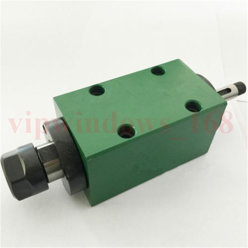 ER16 Spindle Unit Mechanical Power Head 3000rpm 4Bearing CNC Drilling ...