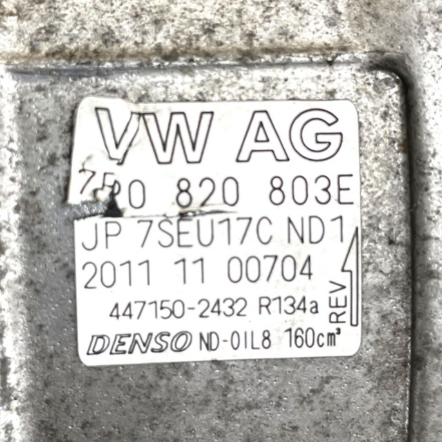 Volkswagen of America 7P0820803E A/C Clutch and Compressor - A/C ...