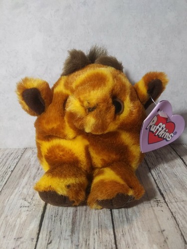F13 Puffkins Collection 5-6" Plush, Ginger, Giraffe, NWT | eBay