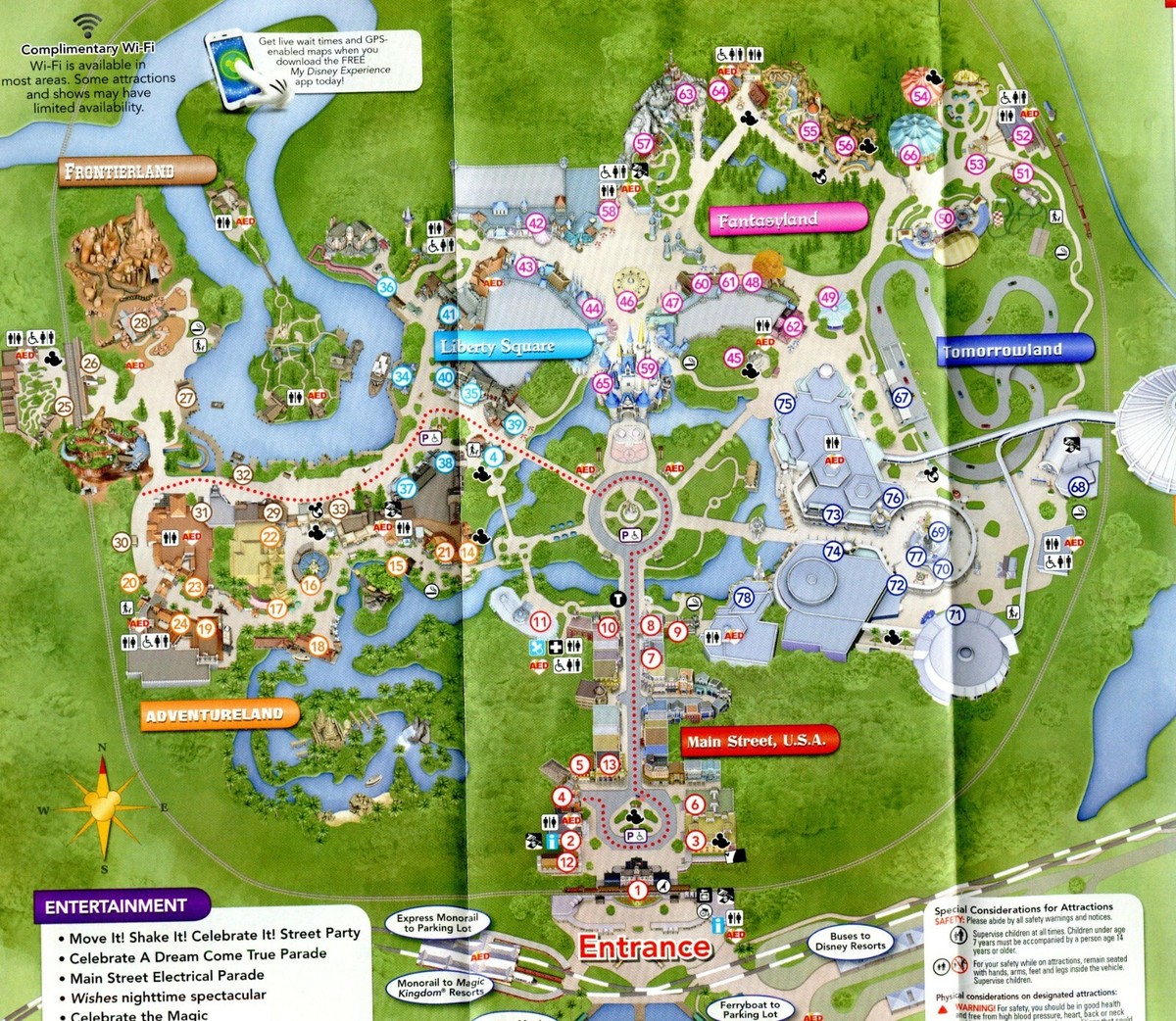 Magic Kingdom Map With New Fantasyland