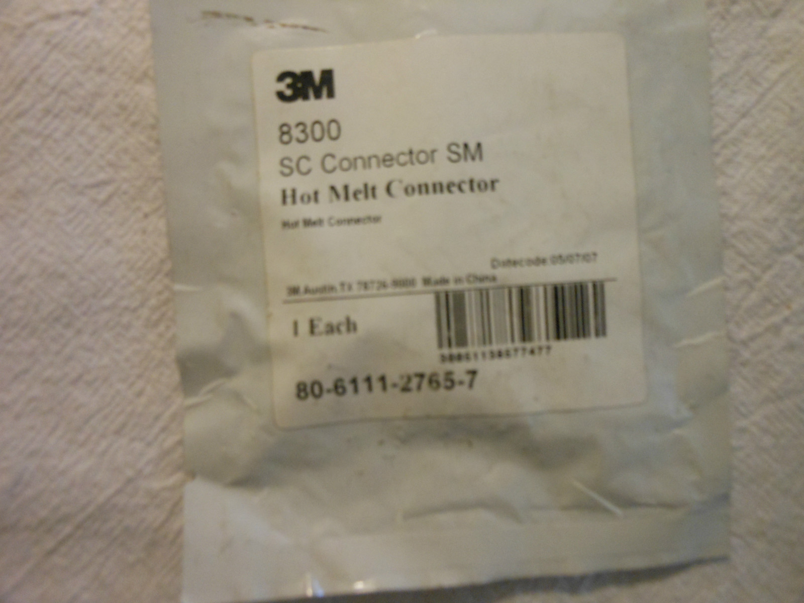QTY 2 3M 8300 SC SM HOT MELT CONNECTOR 6060-01-481-8784 | eBay