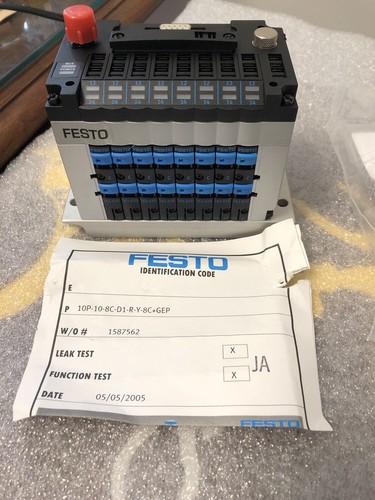 FESTO 10P-10-8C-D1-R-Y-8C+GEP BRAND NEW OLD STOCK US SELLER | eBay