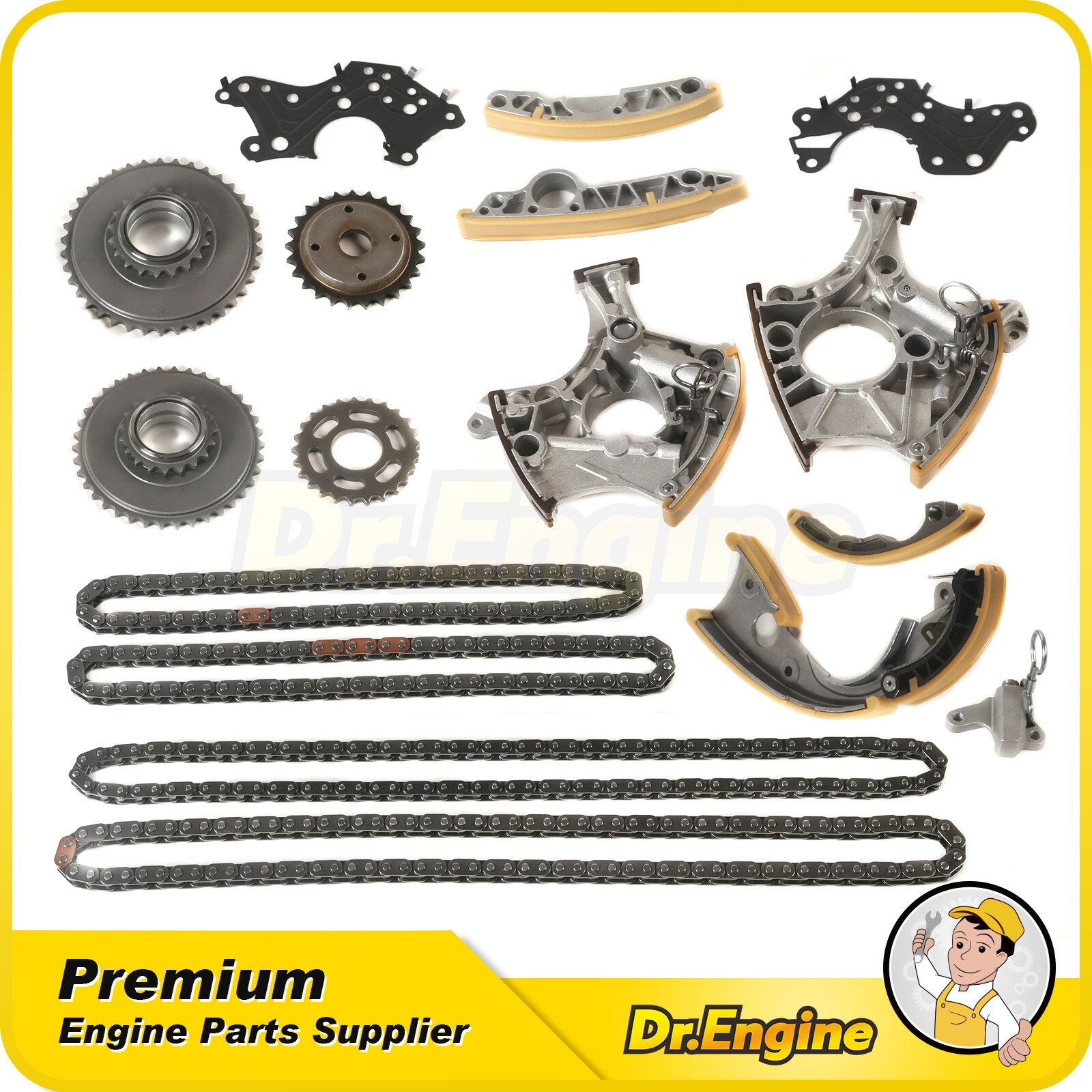 Timing Chain Kit Fit 2005-2009 Audi A4 A6 Quattro 3.2L AUK BKH BYU | eBay