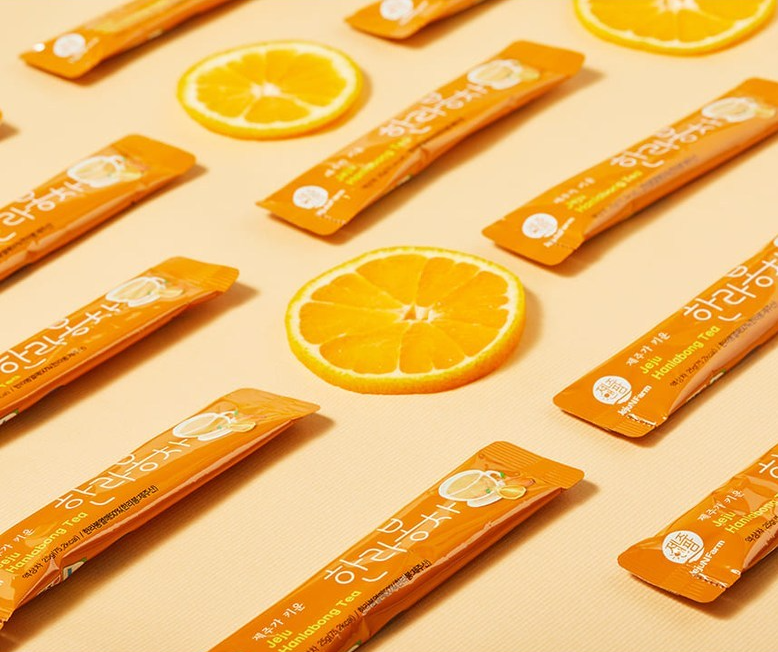 Hallabong tea from Jeju Island 25g x 15packs/ liquid stick/ Hallabong ...