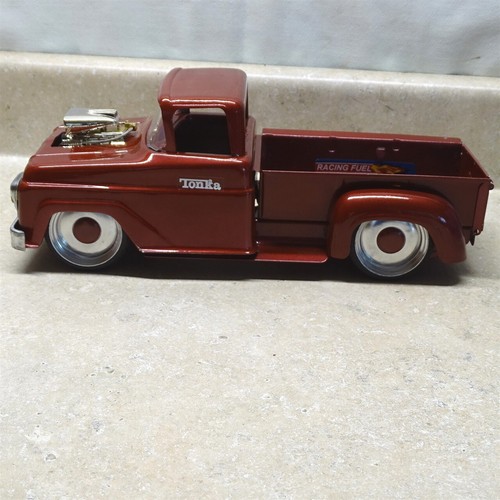 Vintage Tonka Custom Hot Rod Pick Up Truck, Pressed Steel, Blower Motor ...