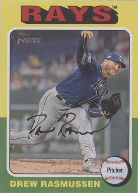 2024 Topps Heritage Mini - Drew Rasmussen #340 for sale online | eBay