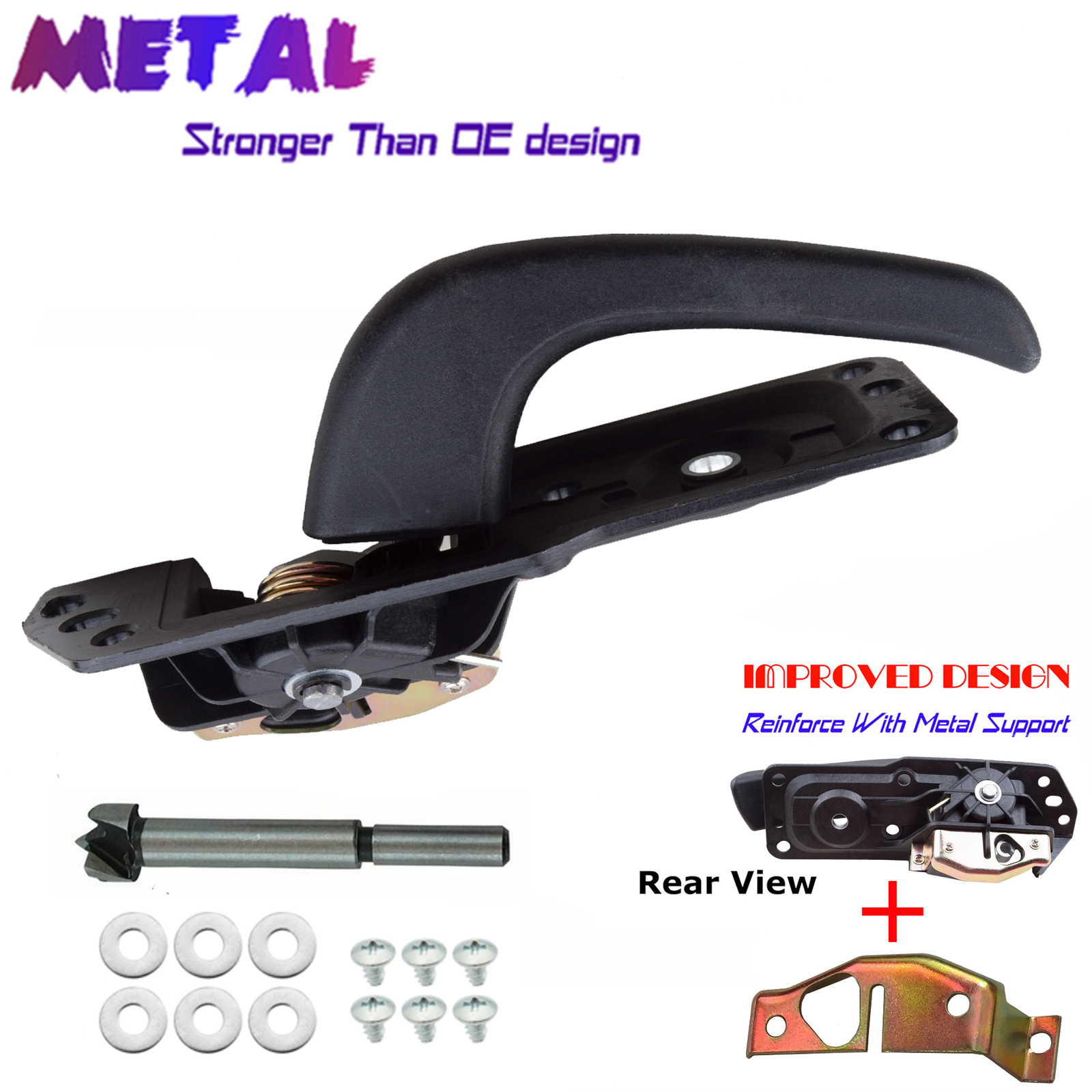 For GMC Chevy Silverado 2007-2014 Upgraded Inside Door Handle Repair ...
