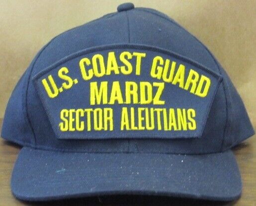 New USCG US COAST GUARD Baseball hat/cap MARDZ SECTOR ALEUTIANS ISLANDS ...
