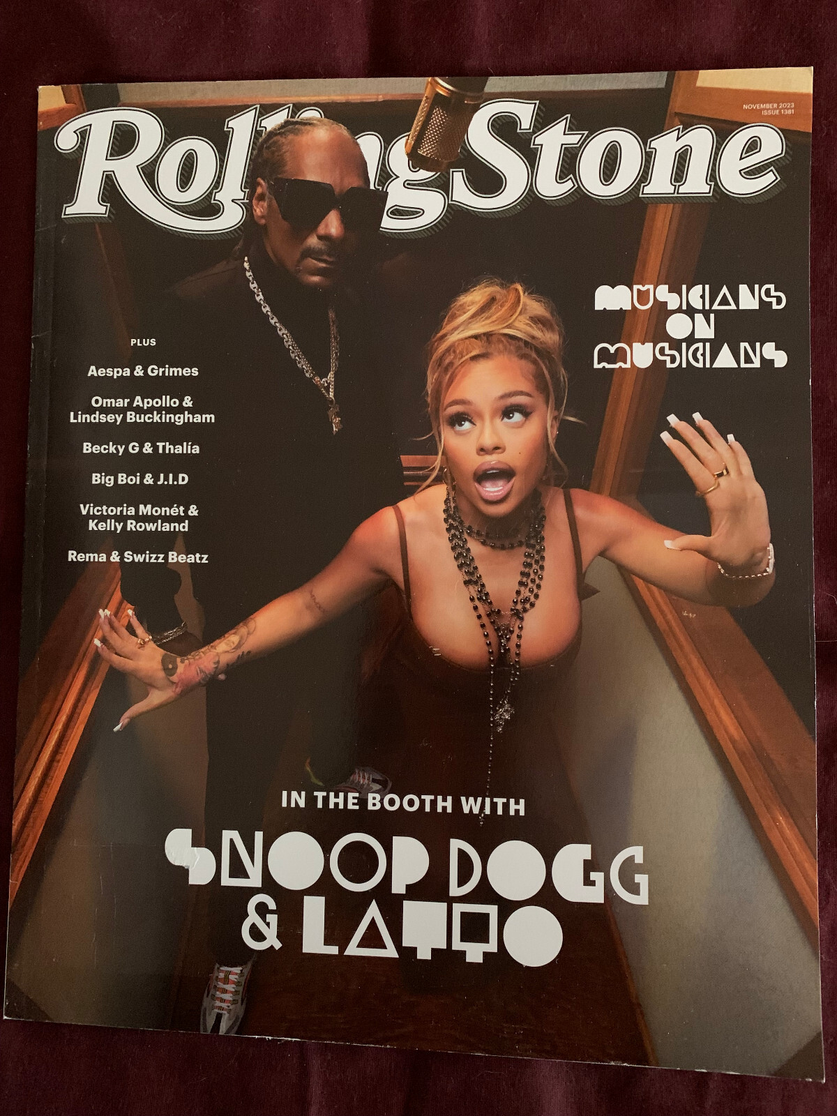 Rolling Stone (Nov '22) - Snoop Dogg & Latto, Aespa, Big Boi, Thalia ...