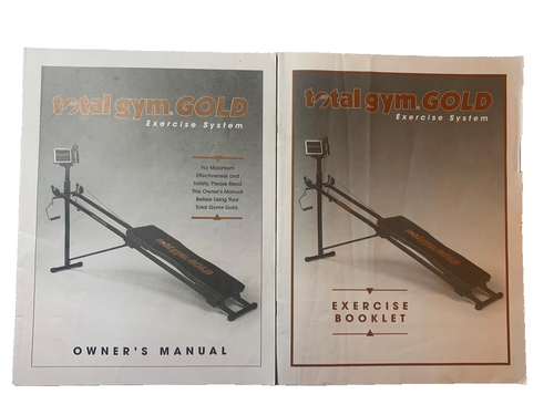 Total Gym Gold Owners Manual with Exercise Guide | eBay