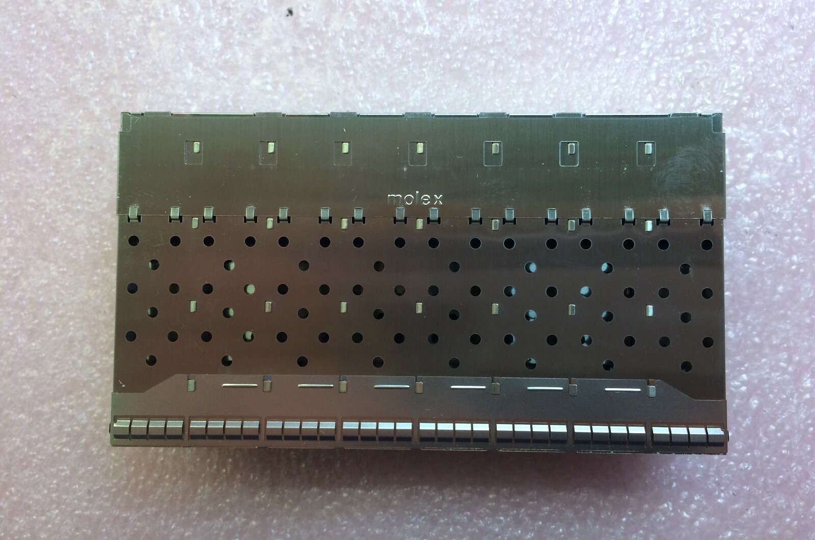 76352-5001 MOLEX 0763525001 CONN SFP+ RCP W/CAGE 2X8 320P RA ROHS 1 ...