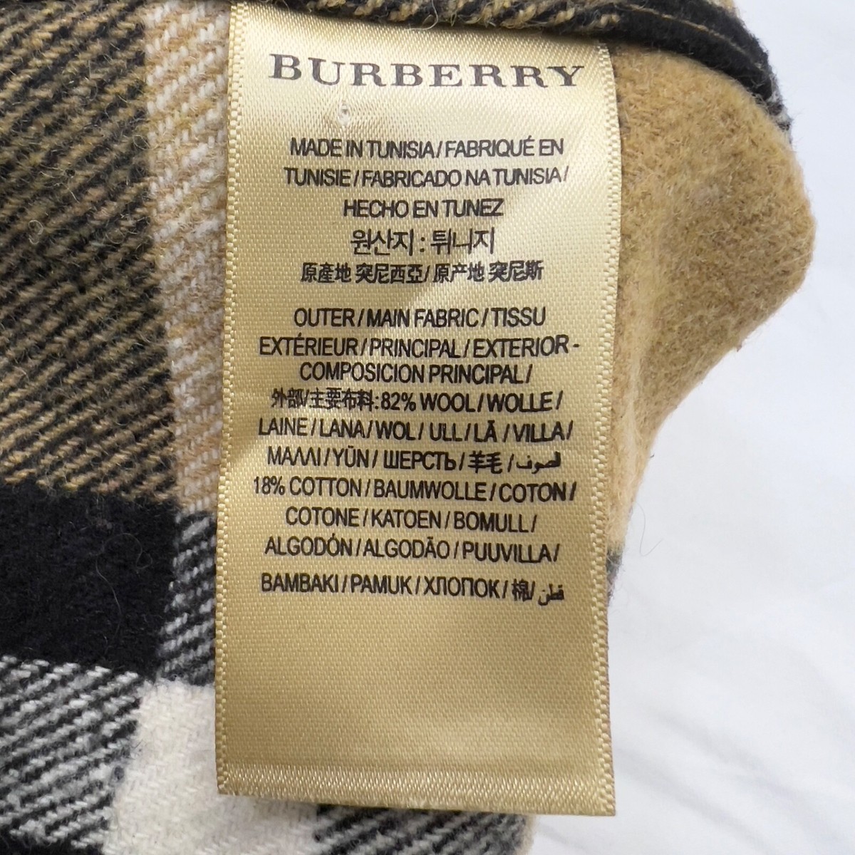 Burberry x Gosha Rubchinskiy Check Split Flannel | eBay Burberry x Gosha Rubchinskiy Check Split Flannel | eBay