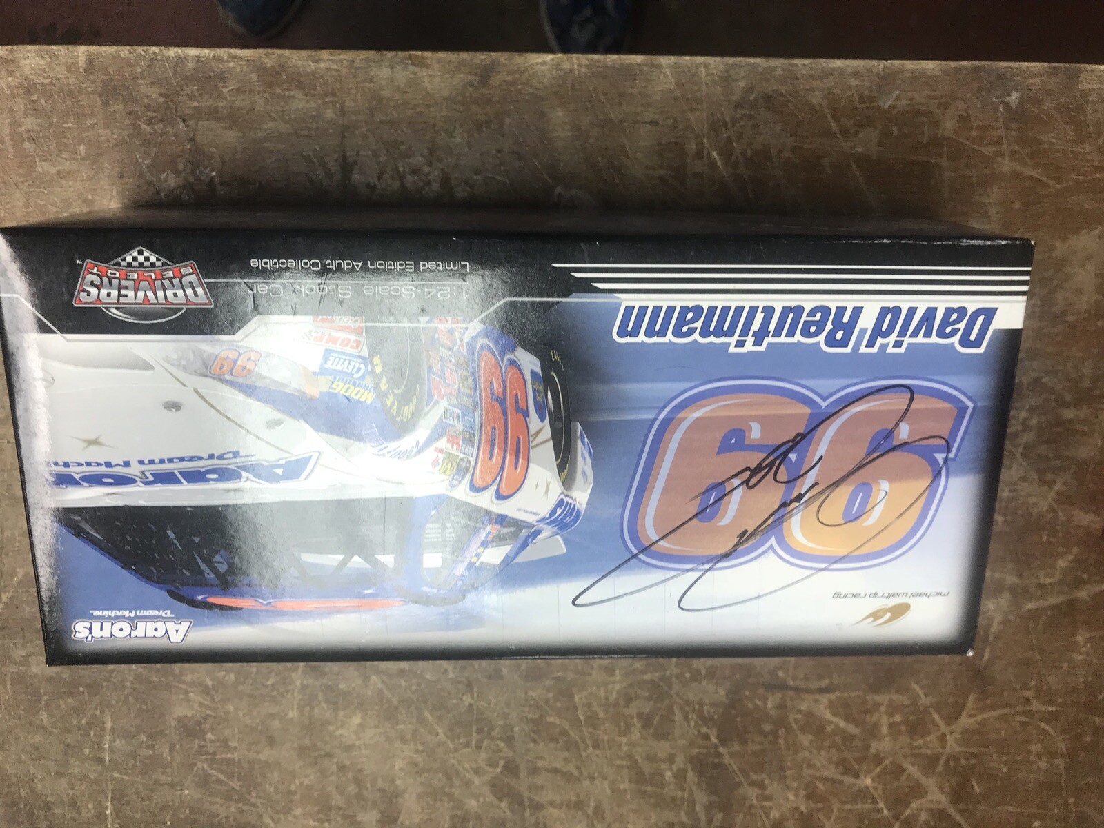 David Reutimann 2007 Aarons #99 Die Cast Car Autographed | eBay