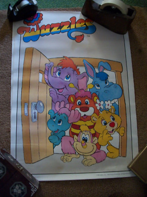 Vintage 1985 Disney Wuzzles (5) Posters by Hasbro, Walt Disney ...