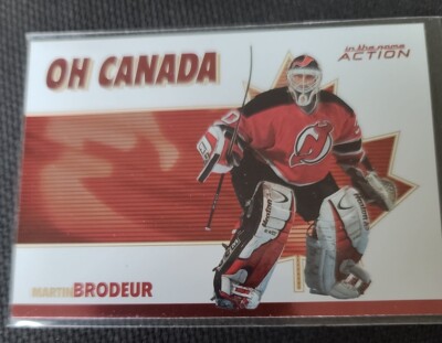MARTIN BRODEUR IN THE GAME ACTION-OH CANADA HOCKEY CARD 2003 | eBay