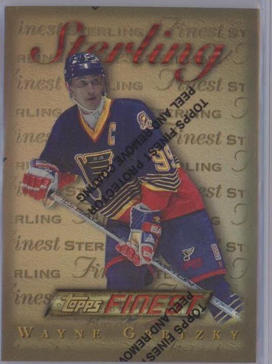 1995-96 Topps Finest - Wayne Gretzky #180 Refractor for sale online | eBay