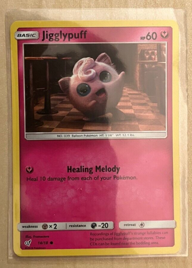Jigglypuff 14/18 Promo Movie - Pokemon Card - MINT | eBay
