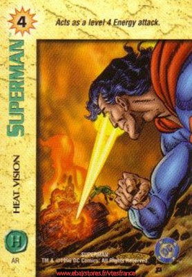 Overpower TCG - Superman Heat Vision / DC OverPower | eBay