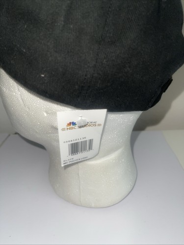 NBC Hat Adjustable Baseball Cap Black Embroidered Logo | eBay